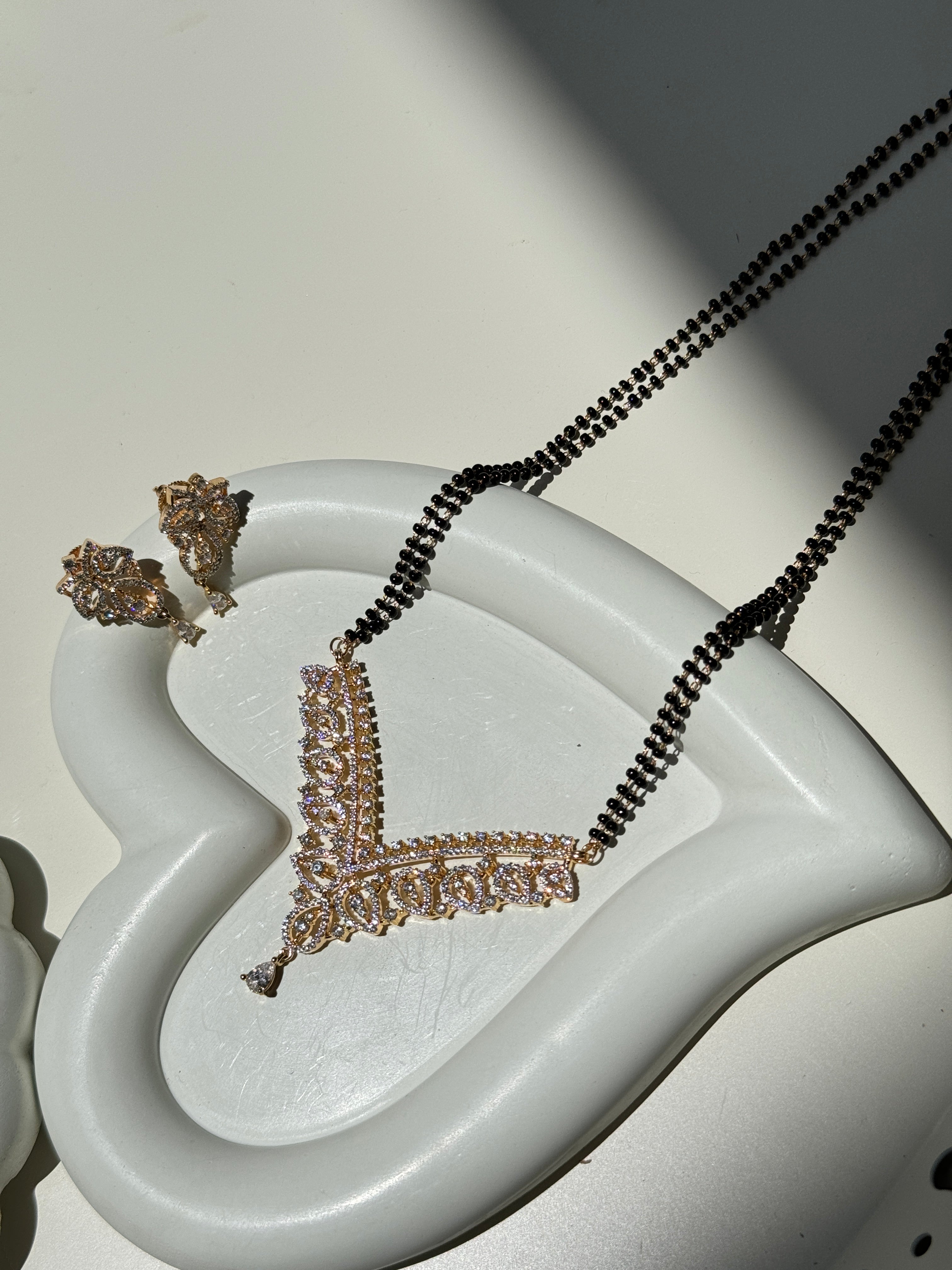 MICRO GOLD PLATED MANGAL SUTRA – TKS FASHIONS